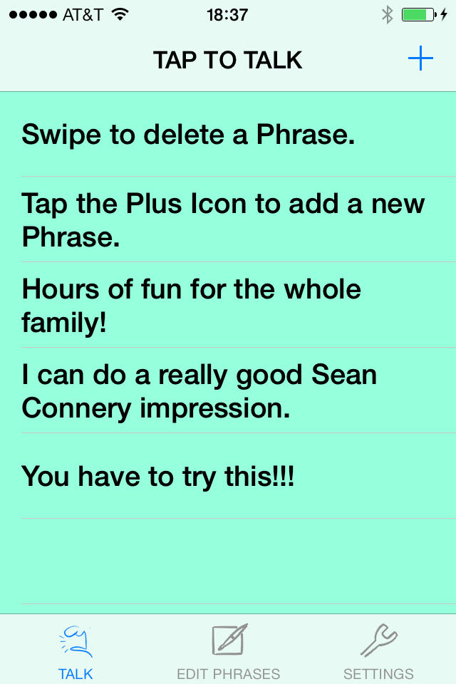 Talk! Speech Synthesizer for iOS – TRAVELLING BANANA